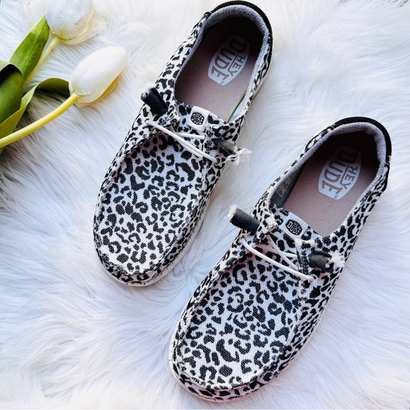 Hey Dude | Shoes | Hey Dude Wendy Leopard Shoes | Poshmark
